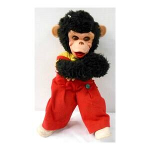rushton | Accents | Vintage Rushton Rubber Face Monkey Zippy The Chimp ...